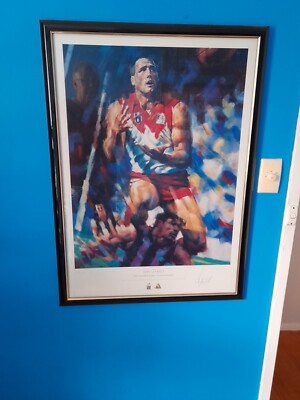 Tony Lockett Limited Edition 1300 Goals print. | eBay Australia