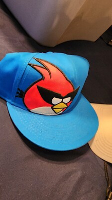 Angry Birds Space Baseball Hat Adjustable Snapback Blue Cap Game Movie ...