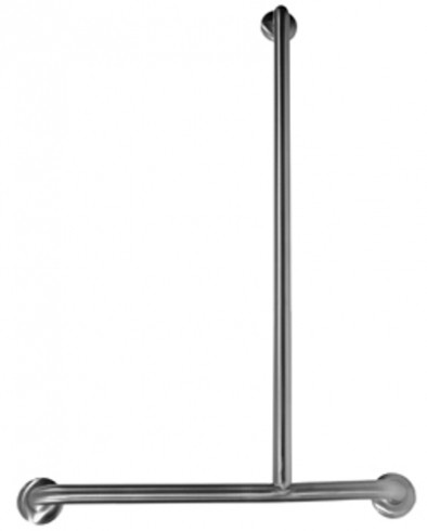 Presale Metlam Shower Grab Rail Inverted T Bar 700Mm X 1100Mm - Silver ...