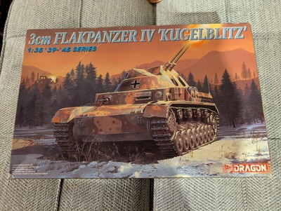 1/35 Dragon 3cm FLAKPANZER IV KUGELBLITZ German WWII Tank Plastic Model ...