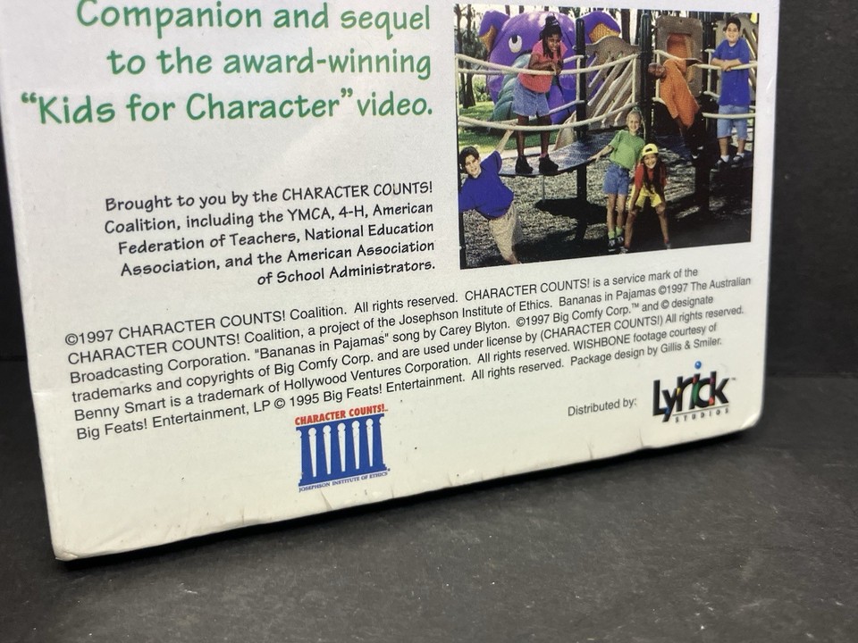 Kids for Character: Choices Count! VHS 1997 Children’s New Unopened ...