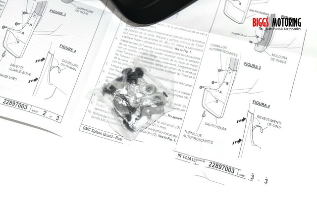 GMC OEM 2014-2018 Sierra 1500 Passenger Right Front Mud Flap Guard ...