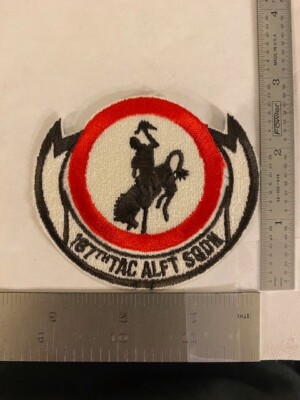 ORIGINAL/AUTHENTIC US Air Force 187th Tactical Airlift Squadron Patch ...