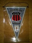 CLUB ATLETICO CINCO ESQUINAS - URUGUAY - Soccer PENNANT 37 x 24 cm II ...