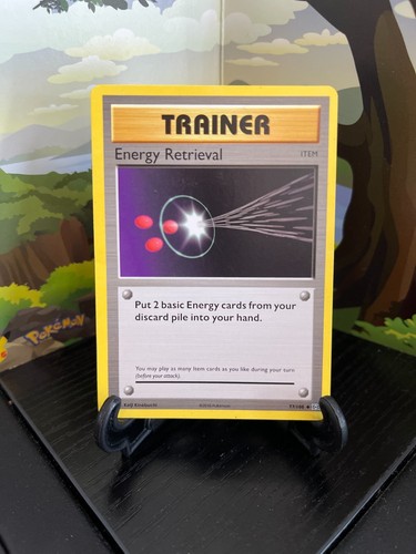 Energy Retrieval 77/108 - Evolutions - Uncommon - Pokemon Card TCG - MP ...