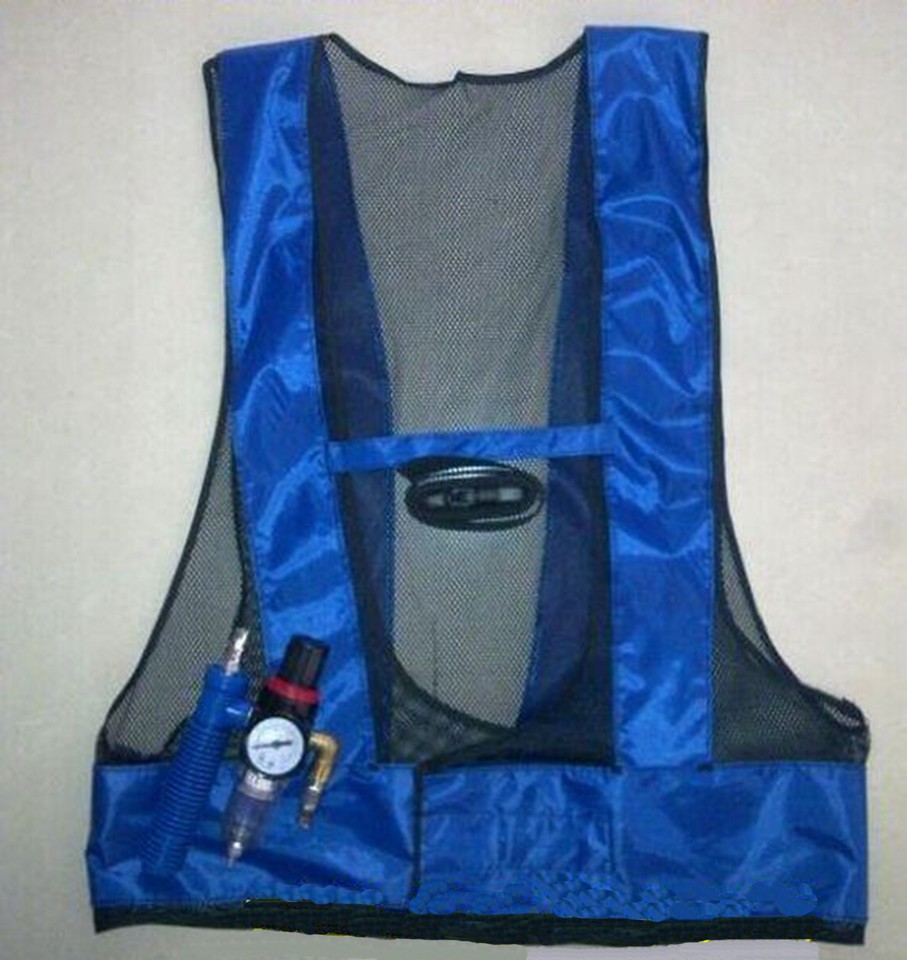 Vortex Tube Air Conditioner Waistcoat Compressed Cooling Vest For ...