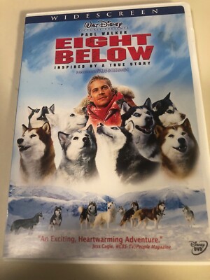 Eight Below (DVD, 2006) Walt Disney Pictures Paul Walker ~Very Good ...