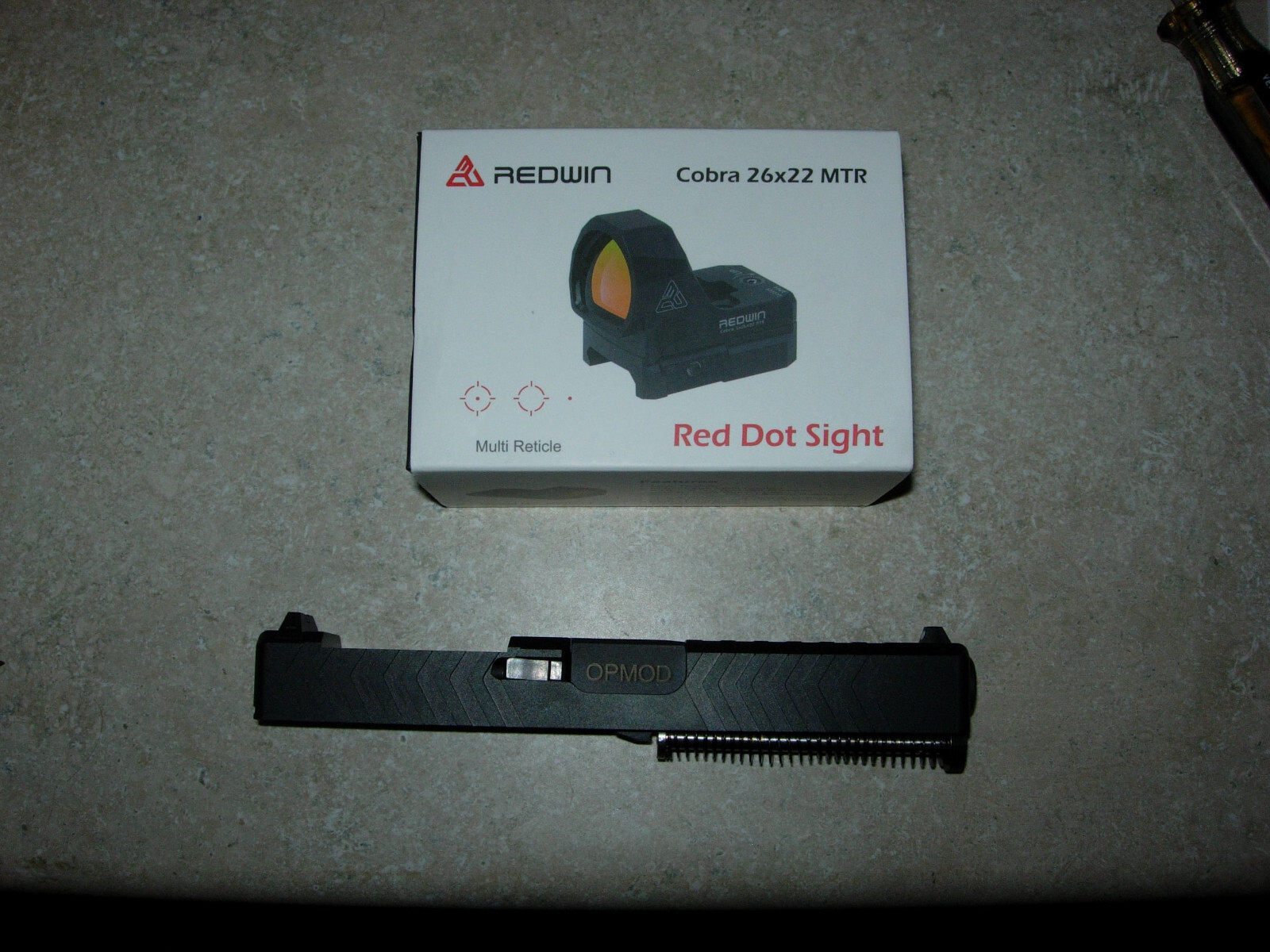 Complete G19 Gen3 Compatible RMR Cut Slide w/ Redwin Cobra Multi ...