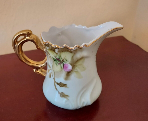 Vintage Lefton China Japan Heritage Green Rose #3066 Creamer 3.5” | eBay
