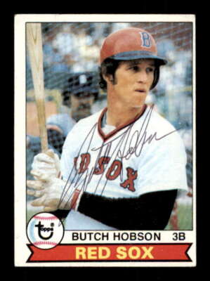 1979 Topps #270 Butch Hobson AUTOGRAPHED!!! Red Sox 235444 | eBay