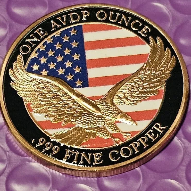 American Prospector 1oz .999 Copper Colorized Round | eBay