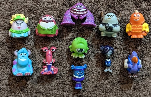Adorable! Disney Pixar SML Monsters Inc. Pvc Figures Lot of 11 - 2 ...