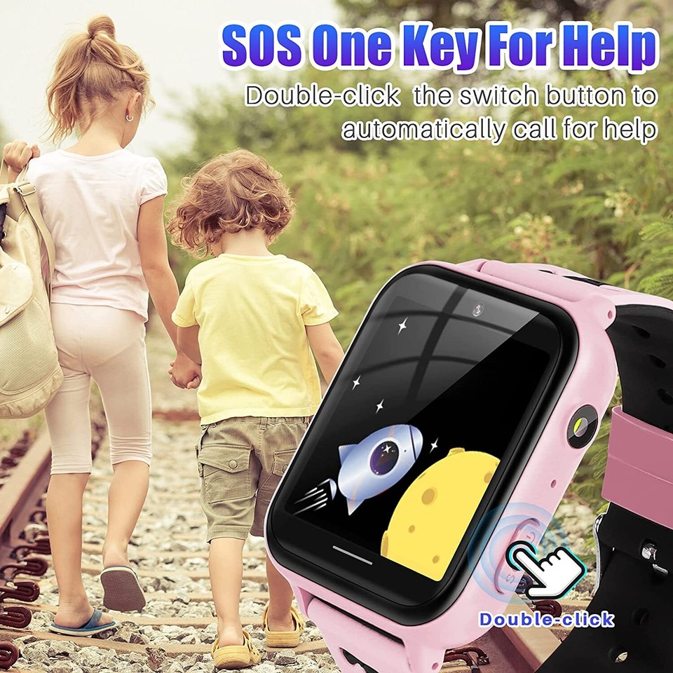 A2 Kids Smart Watch, w/10 Games SOS Call Alarm Recorder for Boys Girls ...
