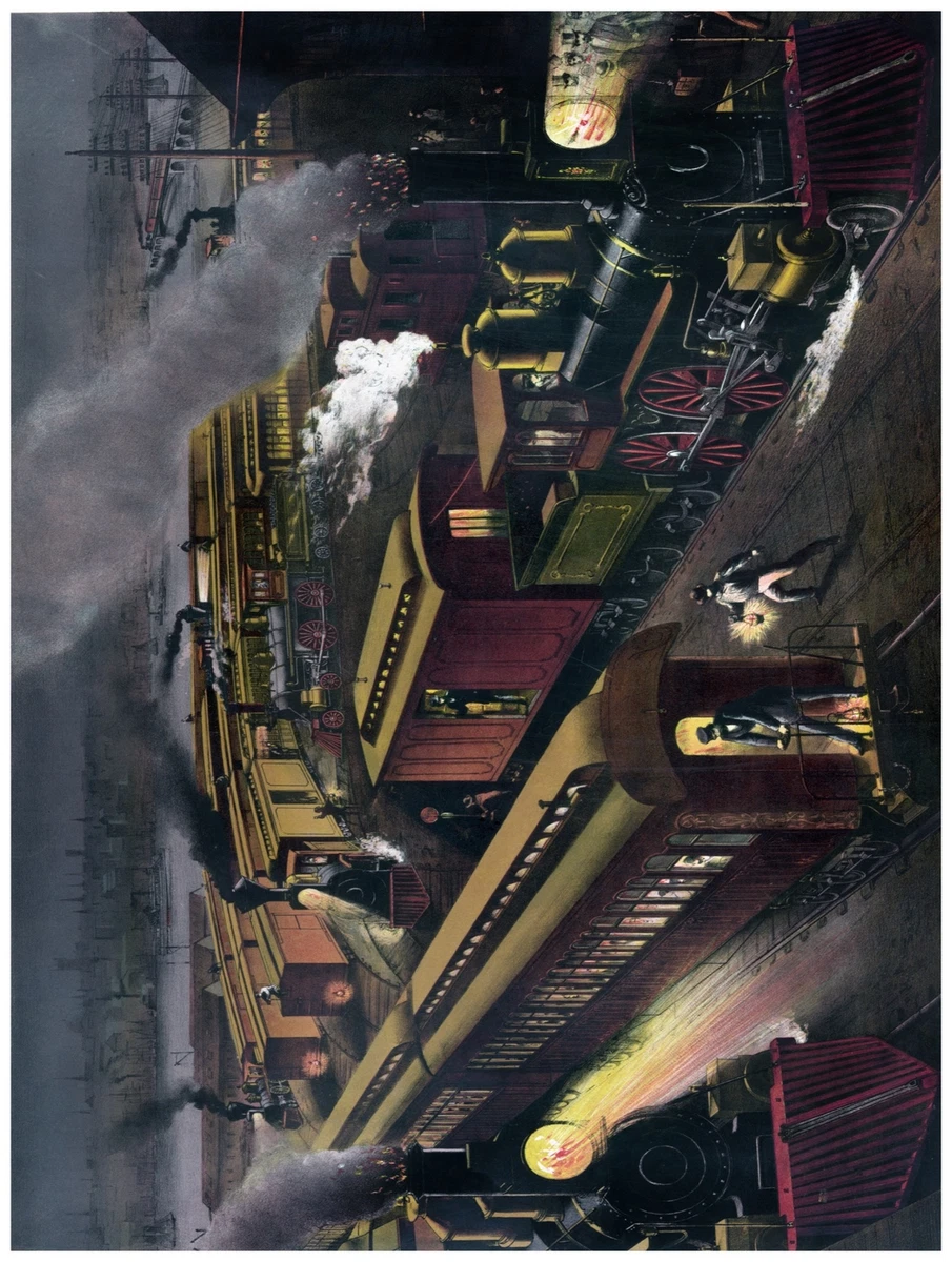 Victorian Graphic Design Poster