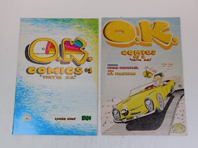 OK Comics #1 & 2 Full Set NM- 9.2 --- Vintage Unread 1st Print ...