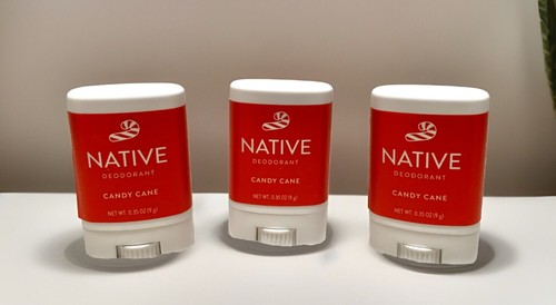 NEW Lot of 3 Native CANDY CANE Holiday Edition Mini Travel Size ...