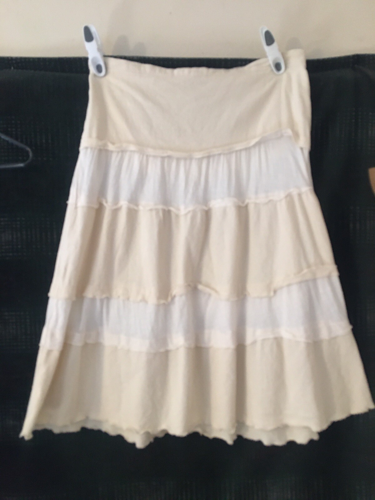 XBAAL Cancun Mexico 100% Algodon Cream Off White Ski… - Gem