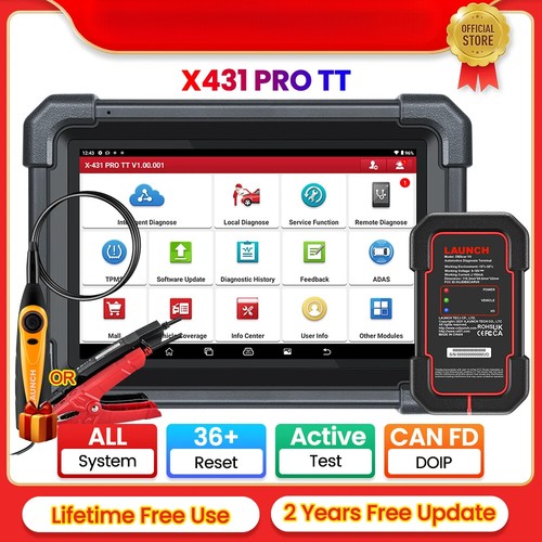 With DBScar VII VCI Car Diagnostic Tools CAN FD/DOIP/OBFCM Auto OBD ...