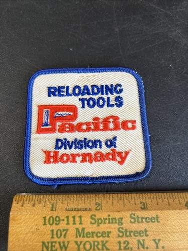 Vintage Firearms / Ammunition Patch Hornady Pacific Reloading Tools | eBay