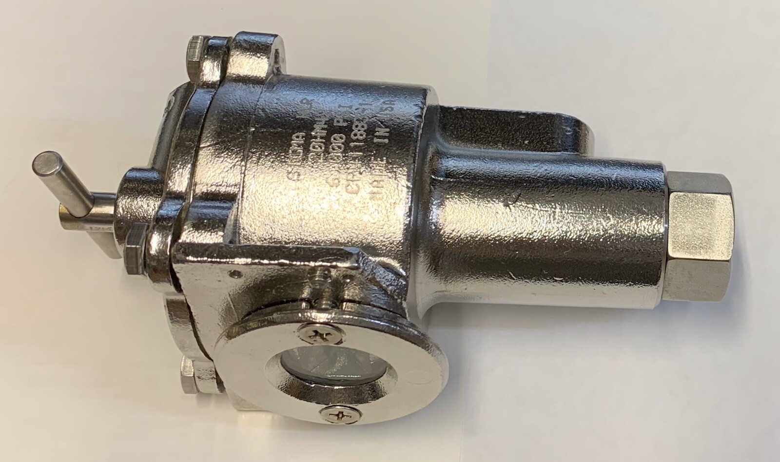 Sigma HLR 20HM42 Stainless Steel Hydraulic Interface Valve 3/8" Manual ...