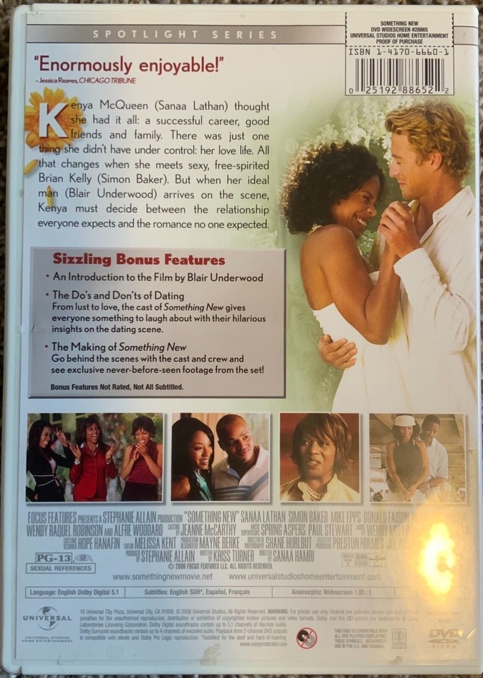 Something New (DVD, 2006) Free Shipping 25192886522| eBay