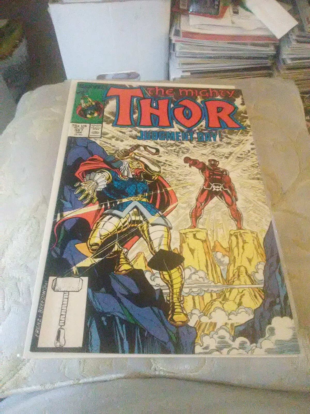 The Mighty Thor#387A, 1st Cameo Of Exitar The Executioner, Celestial ...