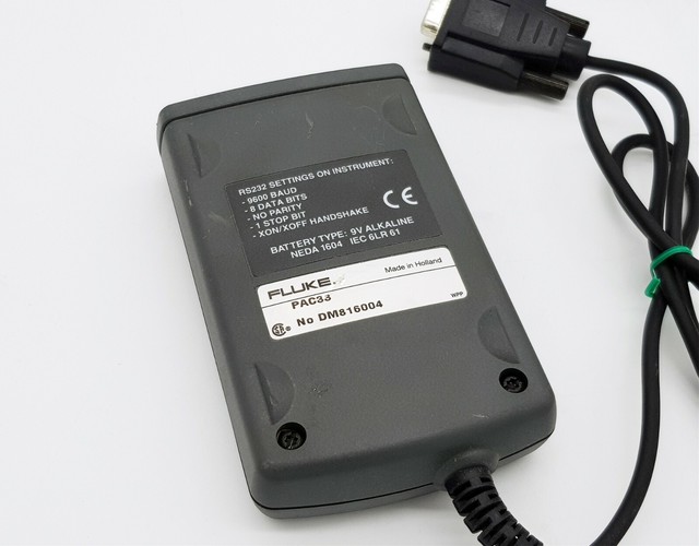 Fluke PAC33 Serial to Parallel Print Adapter Cable for sale online | eBay