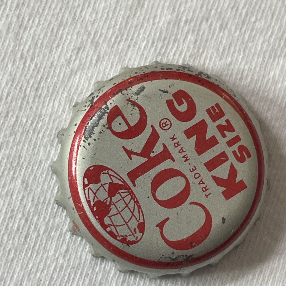 Vtg 1962 “Tour The World” GUAM PALMS & BEACH King Size Coke Bottle Cap ...
