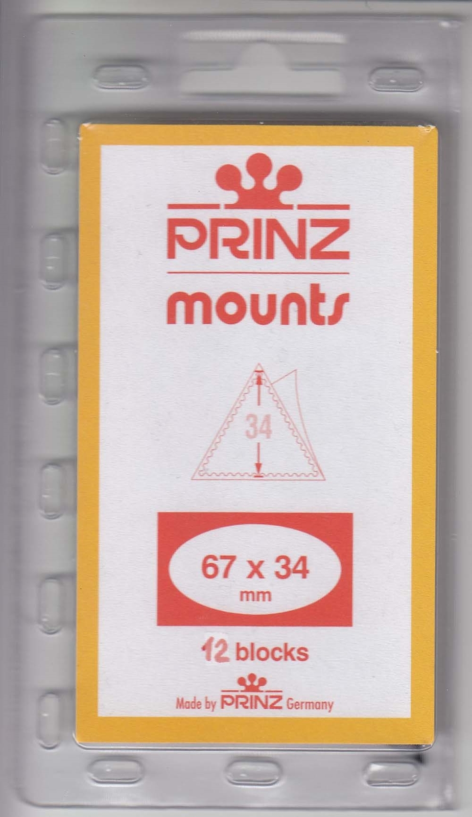 Prinz Black Scott Stamp Mounts 67x34 12 Quality Scott Block Pacific 97 ...