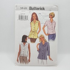 Butterick Pattern # 6018 Misses Blouse Size 12 for sale online | eBay