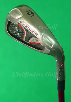 Tour Edge Exotics E8 Single 6 Iron Matrix Ozik HD 6Q3.1 Red Tie ...