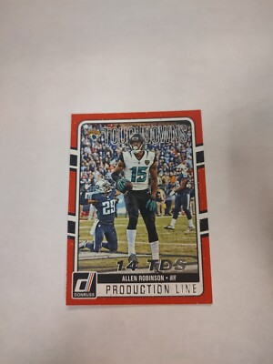 2016 Donruss Football Production Line Touchdowns #7 Allen Robinson (PWE ...