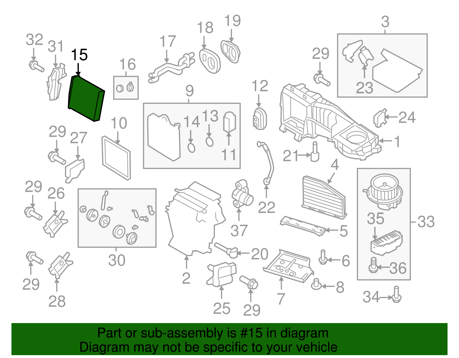 Volkswagen+of+America+1K0819031E+-+HVAC+Heater+Core for sale online | eBay