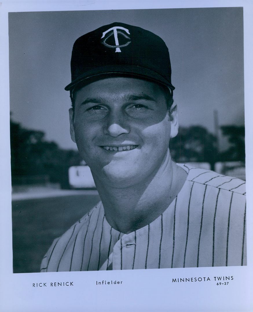 1969 Rick Renick Minnesota Twins Infielder Press Photo | eBay