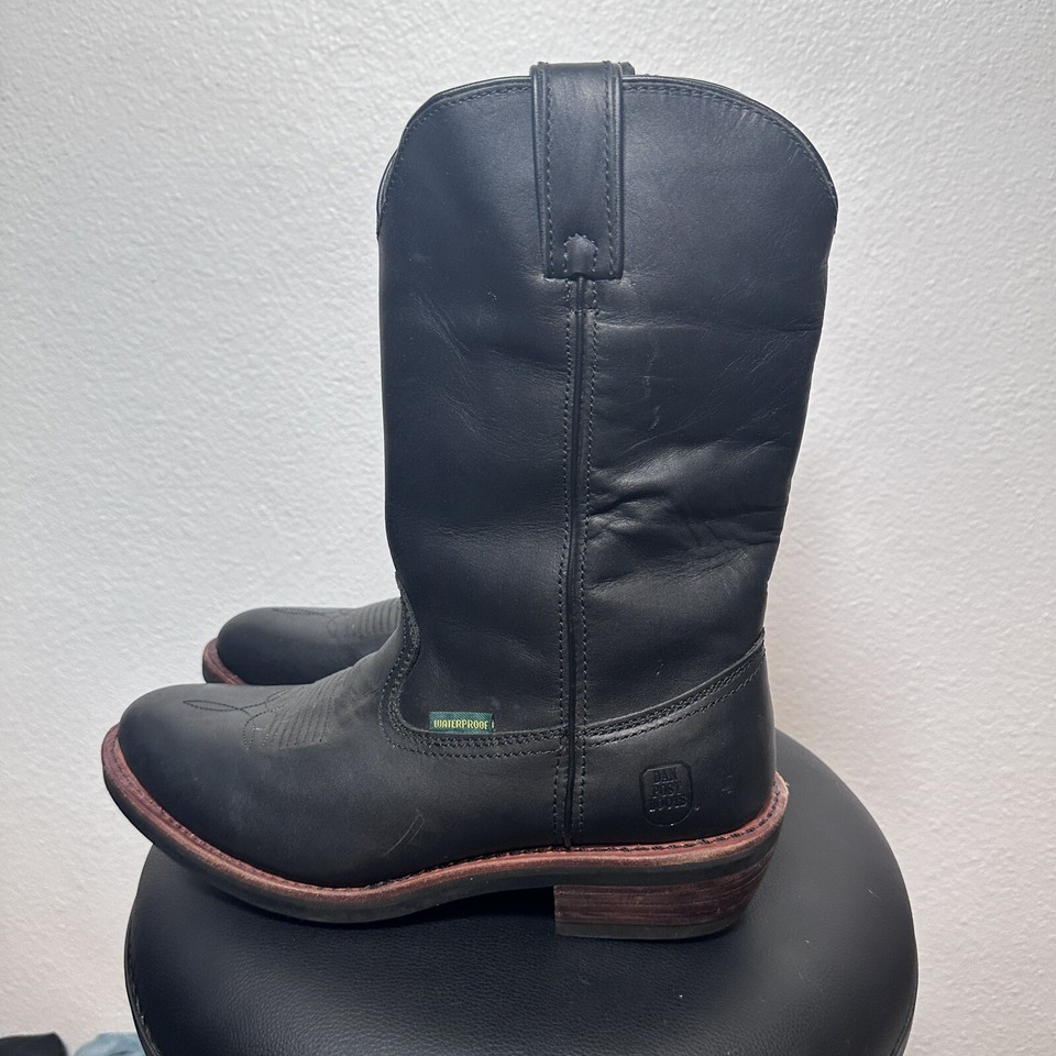 Dan Post Albuquerque Waterproof Work Boots DP69680 Black US Men's Size ...