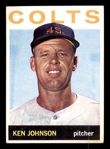 1964 Topps Baseball #158 Ken Johnson VG/EX *e1 | eBay