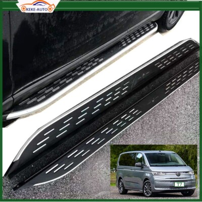 Running Boards Side Steps Pedals Nerf Bars Fits for Volkswagen Multivan ...