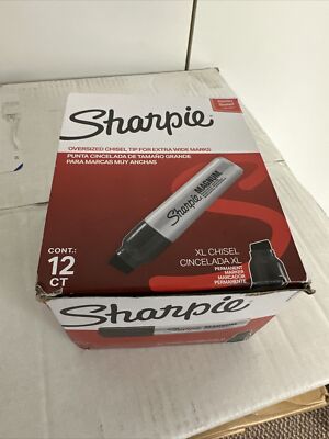 Sharpie Magnum Permanent Marker, Black, 12 pack | eBay