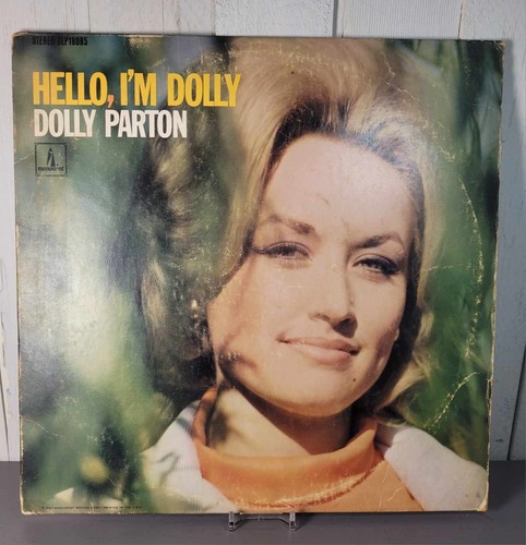 Original 1967 Dolly Parton First Aalbum Hello I'm Dolly Vinyl LP Very ...