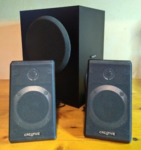 Creative inspire t2900 Speakers and Subwoofer Sound System 2.1 | eBay
