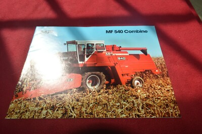 Massey Ferguson 540 Combine Dealer's Brochure RCOH ver4 | eBay
