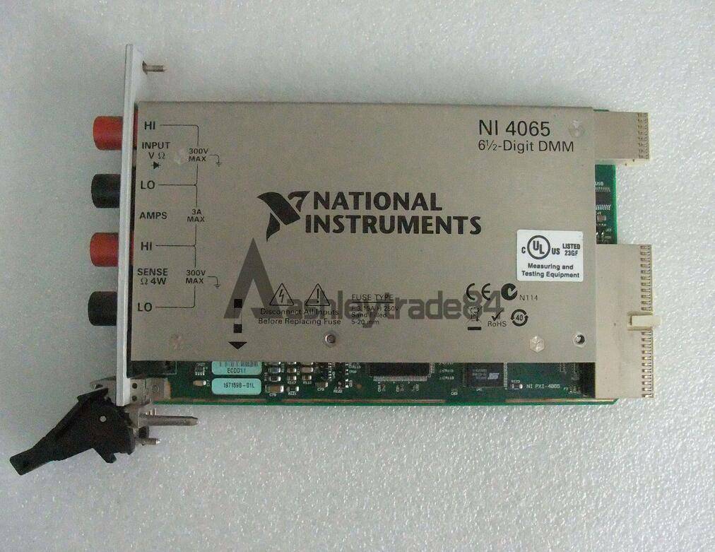 National Instruments Ni PXI-4065 6½ -digit Dmm Digital ...