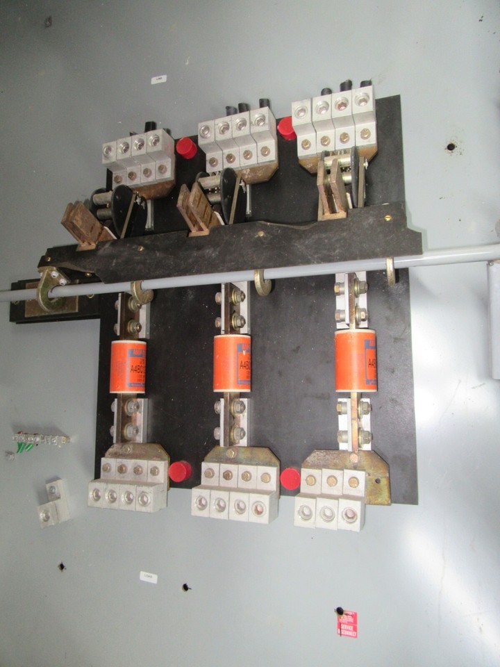 GE 1200 AMP HEAVY DUTY FUSIBLE SAFETY SWITCH 600 / 480 VAC CAT ...