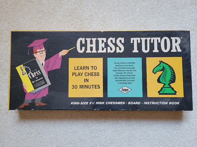 Chess Tutor Box by E.S. Lowe 1955 edition #124 - Box only | eBay