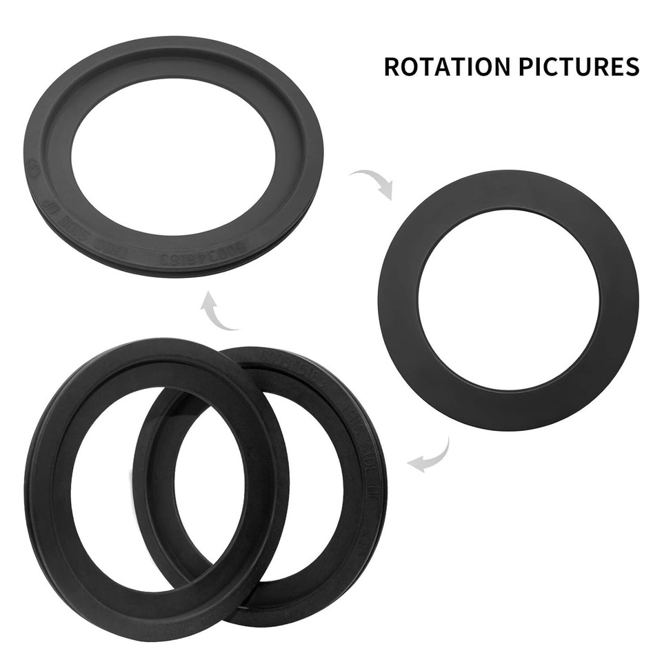 2PCS Replacement Toilet Flush Ball Seal For Dometic 300 310 320 RV ...
