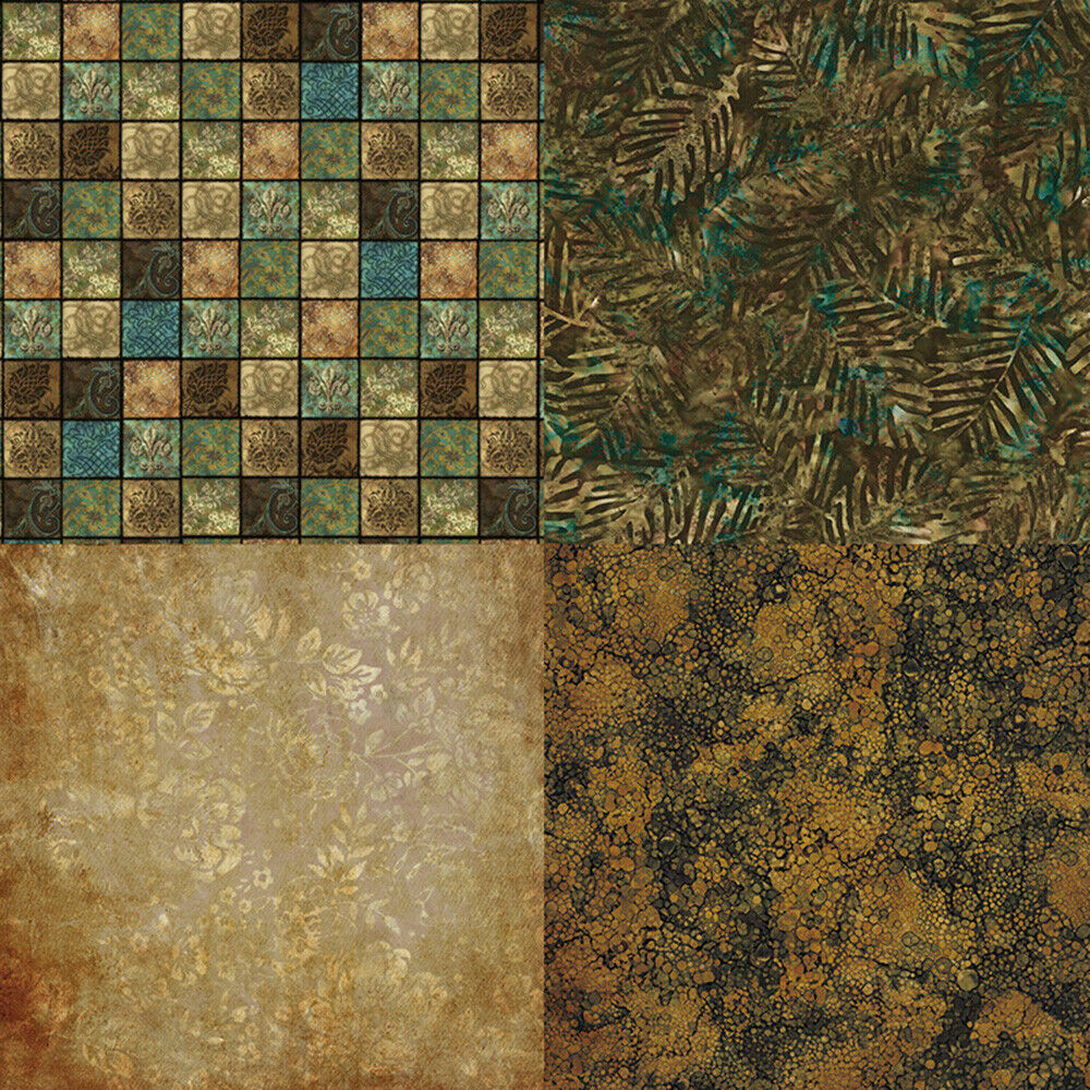 12X Vintage Paper Pad Floral Scrapbooking Cards Album Journal Palnner ...