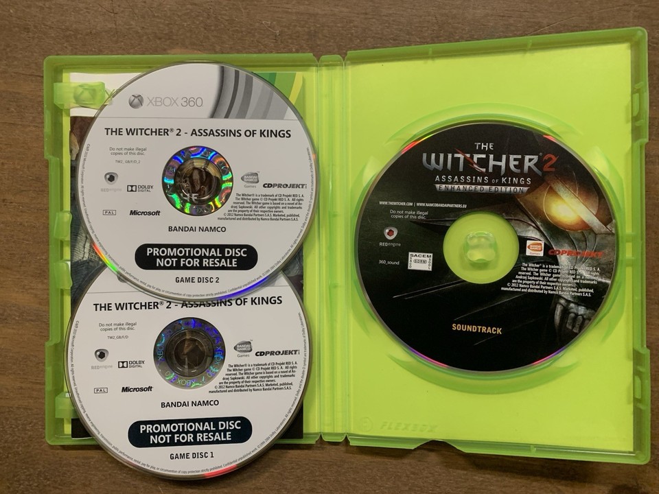 The Witcher 2 Assassini di Kings Ottimizzato Edizione Promo Xbox 360 ...