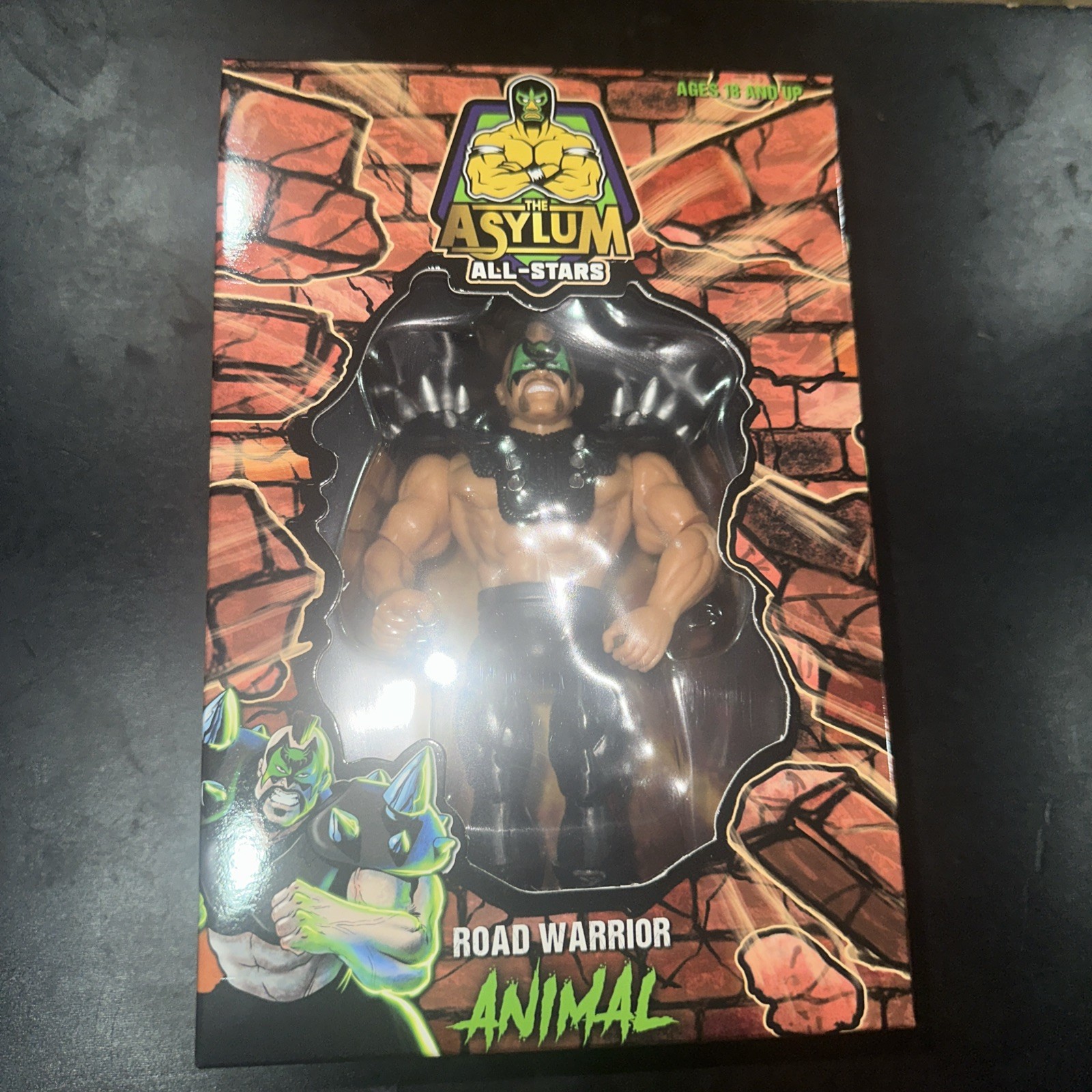 Asylum All-Stars Legion of Doom Road Warrior Animal WWE Superstars WWF ...
