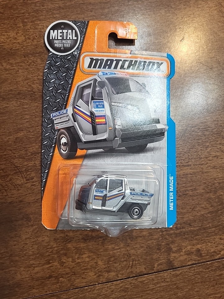 2016 Matchbox Meter Made SILVER / MBX METRO POLICE 87 | eBay