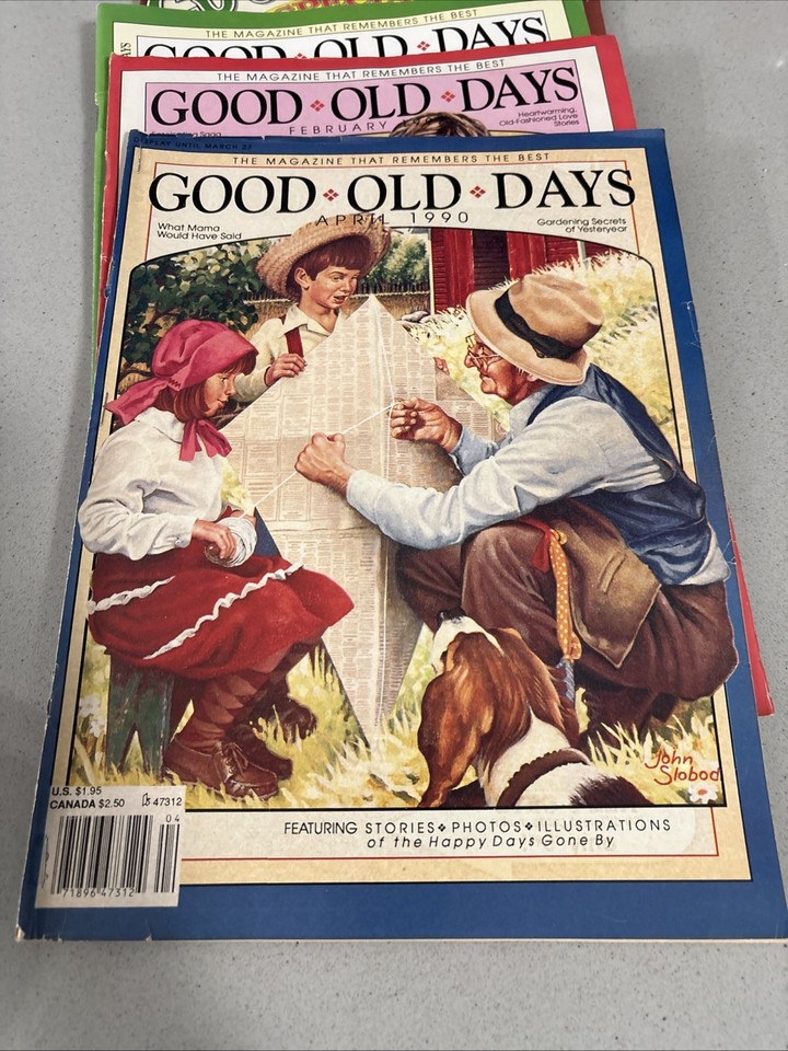 Lot Of 8 Good Old Days Magazines American History Illustrated | eBay